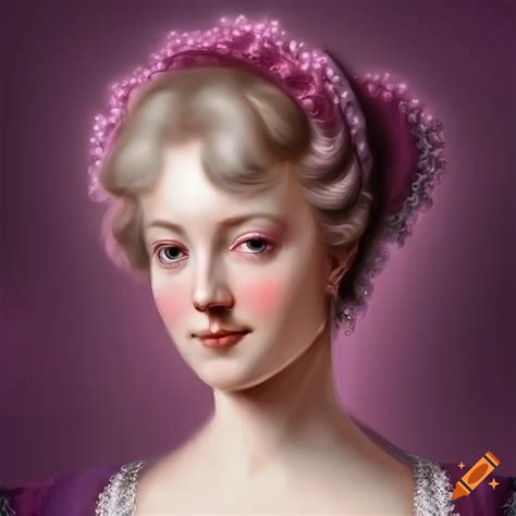 Regency Portrait Of A Woman In Pink On Craiyon