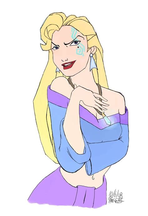 Atlantis The Lost Empire Fan Art Helga Sinclair Atlantetan Helga Sinclair Atlantis The Lost