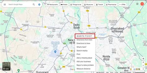 How To Get Coordinates From Google Maps Geeksforgeeks