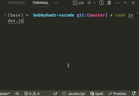 vs code increase the number of lines shown in the terminal bobbyhadz