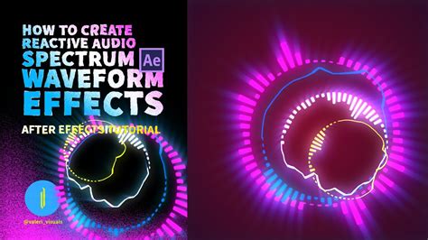 How To Create Reactive Audio Spectrum Waveform Effect After Effects