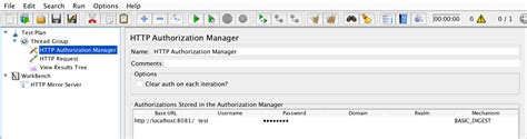 jmeter with basic authentication stack overflow