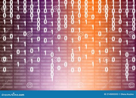 abstract technology binary code background digital binary data and secure data concept stock