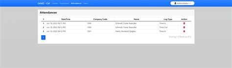 simple attendance system in php using codeigniter 4 source code sourcecodester
