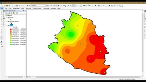 Geostatistical Analysis Spatial Interpolation Rainfall Estimation