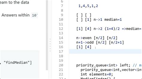 find median from data stream leetcode 295 quick explanation youtube