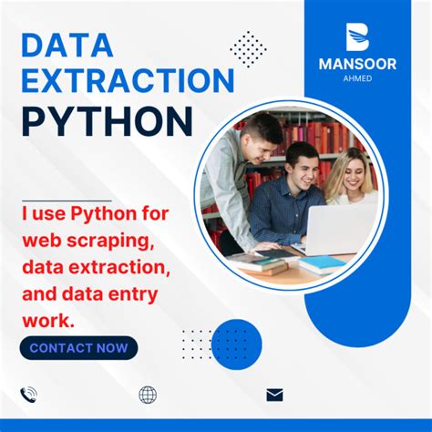 Do Data Extraction Using Python By Mansoorahmad941 Fiverr