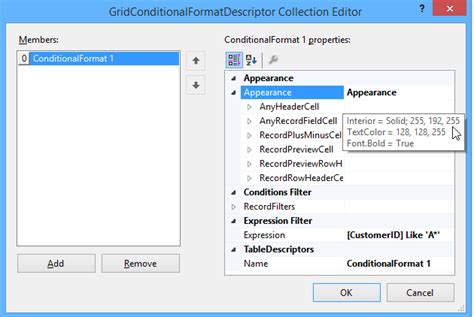 conditional formatting in windows forms gridgrouping control syncfusion