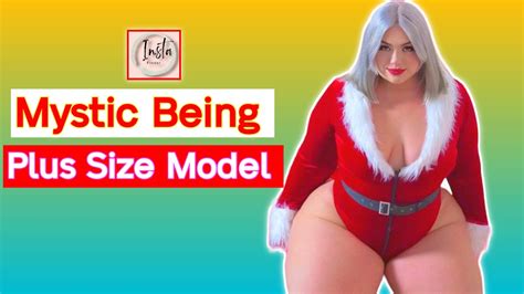 Mystic Being American Curvy Plus Sized Model Beautiful Fashion