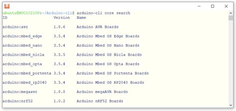 การใช้งาน arduino cli iot engineering education