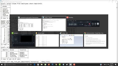 Cursors In Mysql Part 2 YouTube