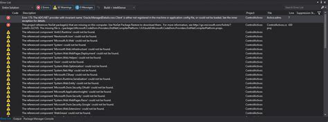 C Visual Studio Can T Find Any Packages Stack Overflow