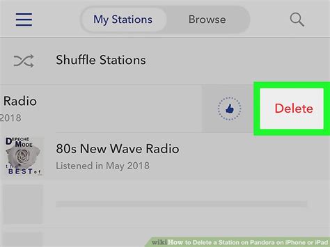 How To Delete A Station On Pandora On IPhone Or IPad 6 Steps