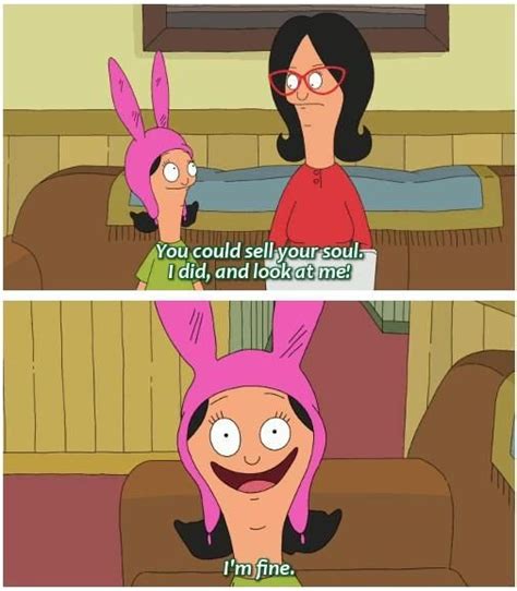 10 Of The Best Louise Belcher Quotes From Bobs Burgers — Bobs Credits A Bobs Burgers Podcast