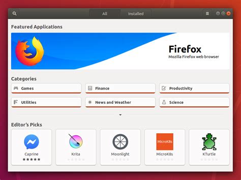 Installing The Snap Store App Doc Snapcraft Io
