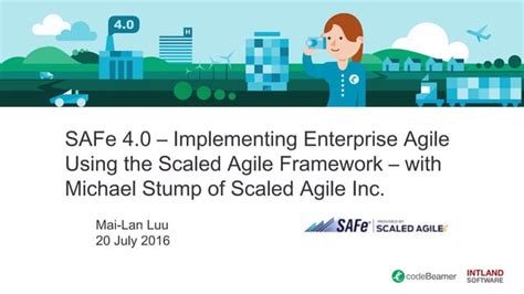 safe 4 0 implementing enterprise agile using the scaled agile framework ppt