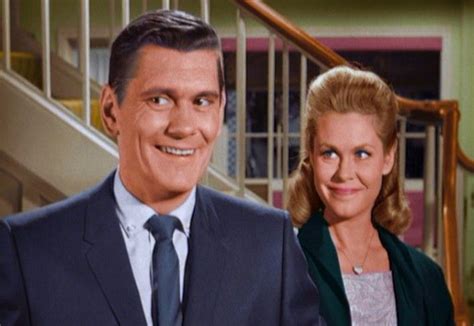 Bewitched Dick York And Elizabeth Montgomery Samantha Stephenss Wardrobe Tv Couples