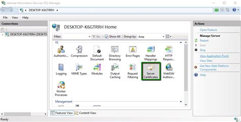 How To Install An SSL Certificate On IIS DocuWare Support Portal
