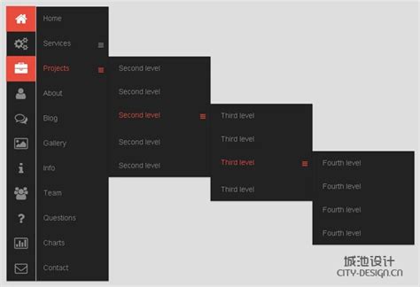 jquery css3 下拉菜单样式 宁波网站建设 宁波网站制作 宁波网站设计公司 高端网站建设 城池设计