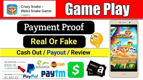 Crazy Snake Web3 Snake Game Review Crazy Snake App Payment Proof