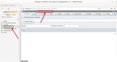Create Mysql Database And Table Using Php In Xampp Ostechnix