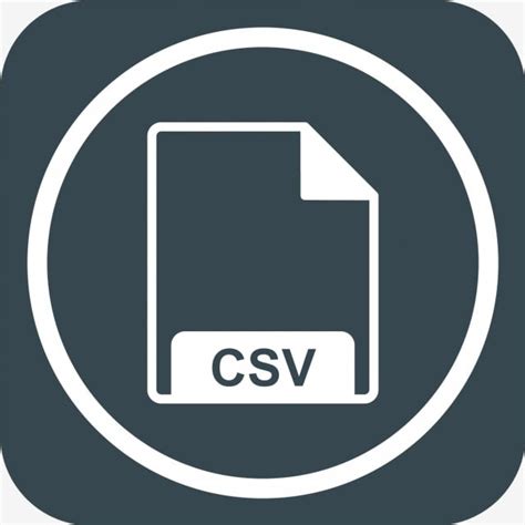 Csv Vector PNG Images Vector Csv Icon Csv Icons File Format PNG