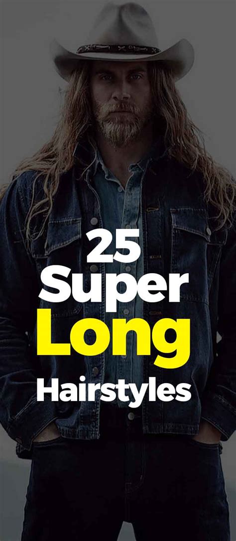 33 Inspirational Long Hairstyles Men Can Try To Make Women Jealous