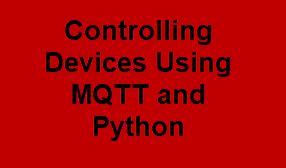 MQTT Projects