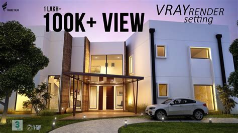 3ds Max Advance Exterior Rendering Setting Tutorial YouTube