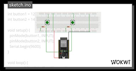 push buttons new wokwi esp32 stm32 arduino simulator