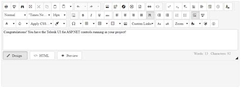 telerik web forms first steps with nuget installation telerik ui for asp ajax