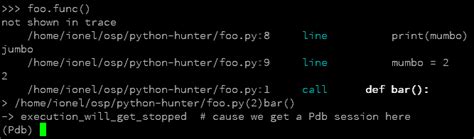 github ionelmc python hunter hunter is a flexible code tracing toolkit