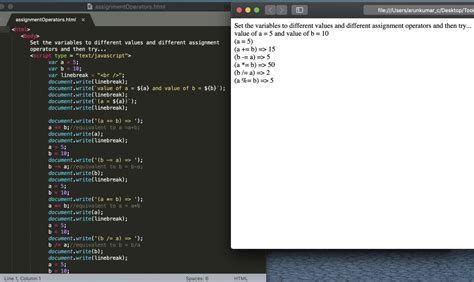what are the different javascript operators and how to use them