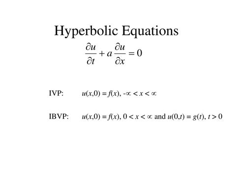ppt hyperbolic equations powerpoint presentation free download id 3507272