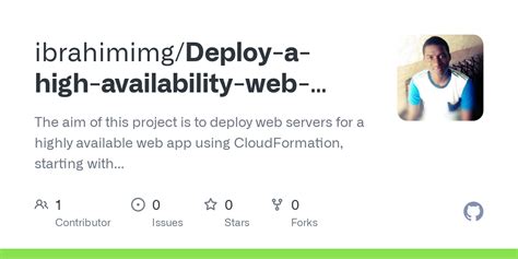 GitHub Ibrahimimg Deploy A High Availability Web App Using