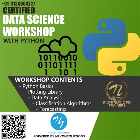 data science with python course based workshop