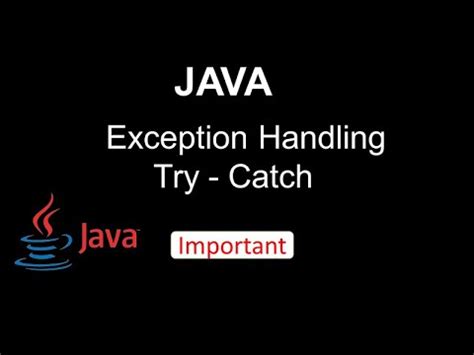 Exception Handling In Java Using Try Catch Block Try Catch Flow