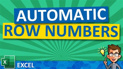 How To Automate Row Numbers In Excel How To Use The Excel ROW