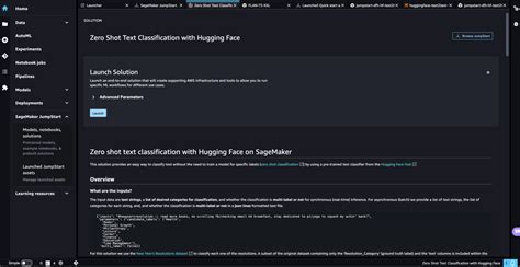 Zero Shot Text Classification With Amazon Sagemaker Jumpstart Snap