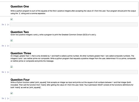 Solved Question One Write A Python Program To Sum Of The Chegg