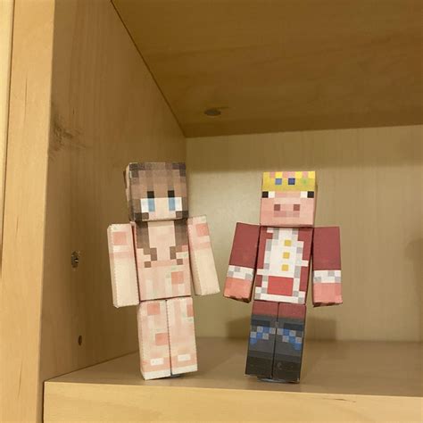 Minecraft Papercraft Mini Girl