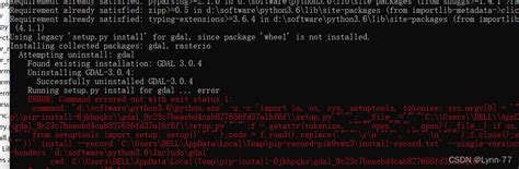 python安装包 whl文件rasterio包安装 python3 6 rasterio版本 csdn博客