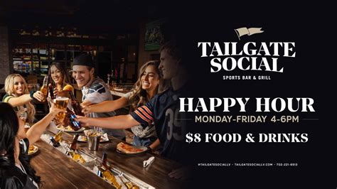 Tailgate Social Happy Hour Palace Station