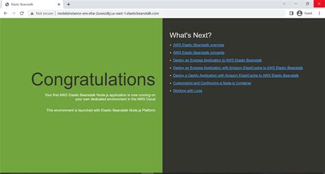 how to deploy a nestjs application with aws elastic beanstalk and codepipeline azure lift and shift