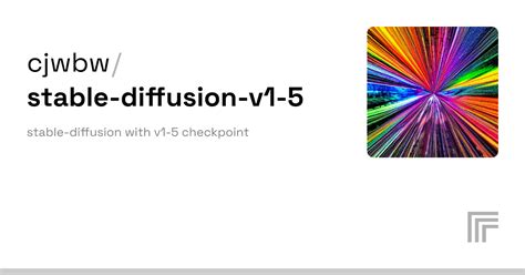 Cjwbw Stable Diffusion V Run With An Api On Replicate
