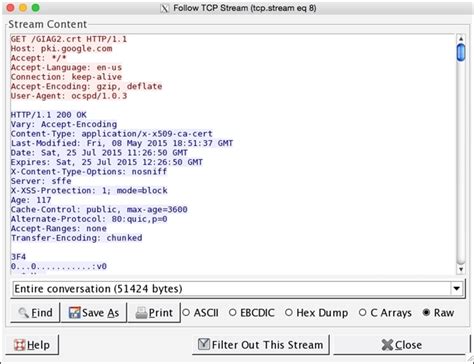 Follow TCP Streams Mastering Wireshark