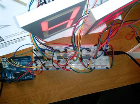 Multiplexing 7 Segment Displays With Arduino And Shift Registers Use Arduino For Projects