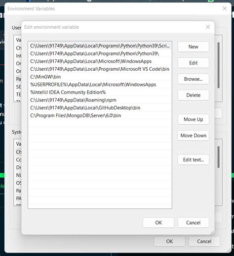 Mongo Mongodb Command Not Working Even Environment Variable Path Is Set