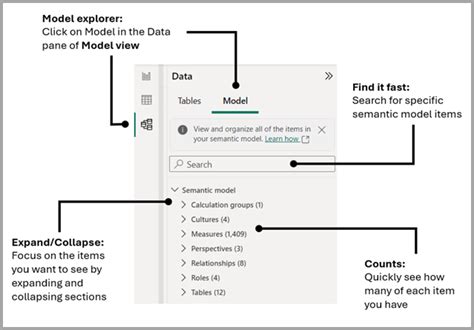 New Model Explorer Guide How To Use The New Features From The Semantic