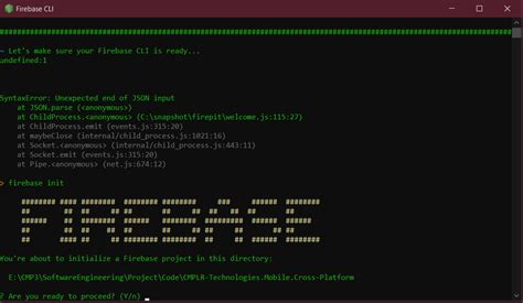 How To Solve Firebase CLI Error On Start Up Stack Overflow